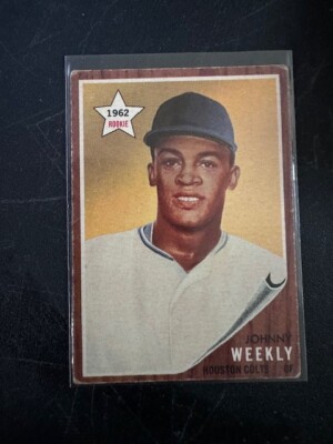 1962 TOPPS BASEBALL SET-BREAK #204 JOHNNY WEEKLY | eBay