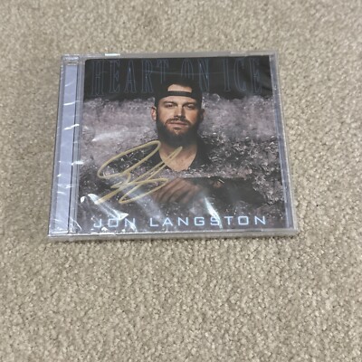 JON LANGSTON Signed Autograph "HEART ON ICE" CD Country Music 2023 | eBay