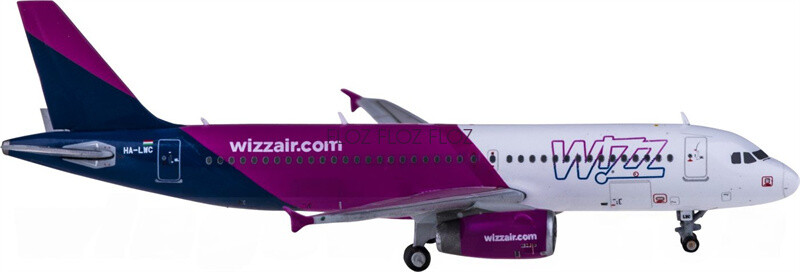for Geminijets for Wizz Air for airbus A320 HA-LWC 1:400 plane Pre ...