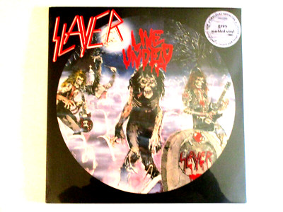 SLAYER LIVE UNDEAD LP GREY MARBLED VINYL + POSTER | eBay