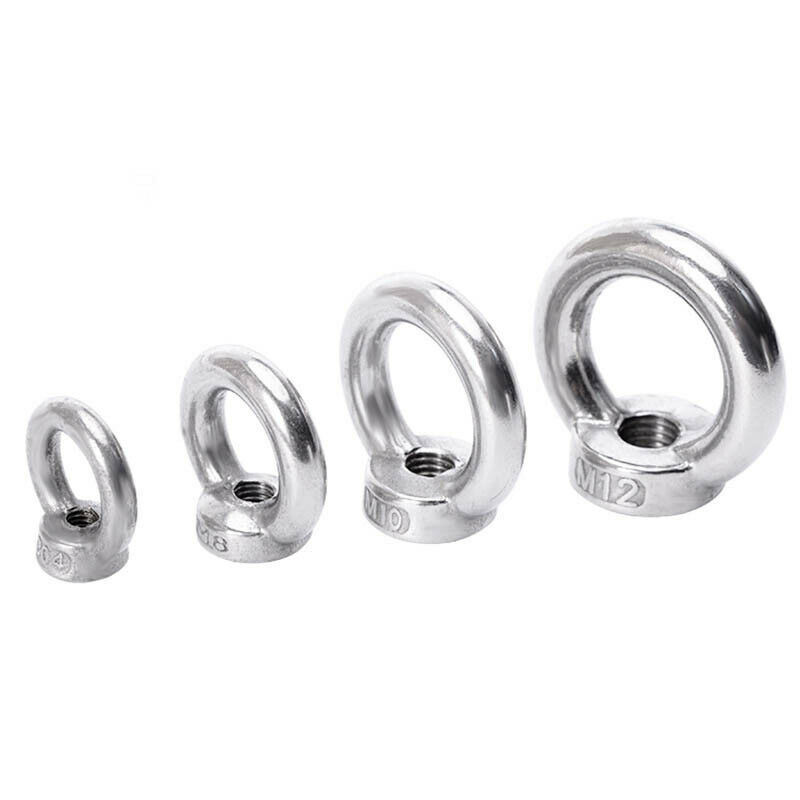 10x Ringmutter M3 bis M14 Edelstahl ähnlich DIN 582 M3 M4 M5 M6 M8 M10 ...