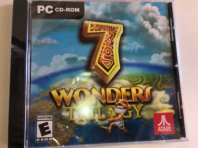 New! 7 Wonders Trilogy - Computer VIDEO GAME (PC WIN 7) Sealed, Atari ...