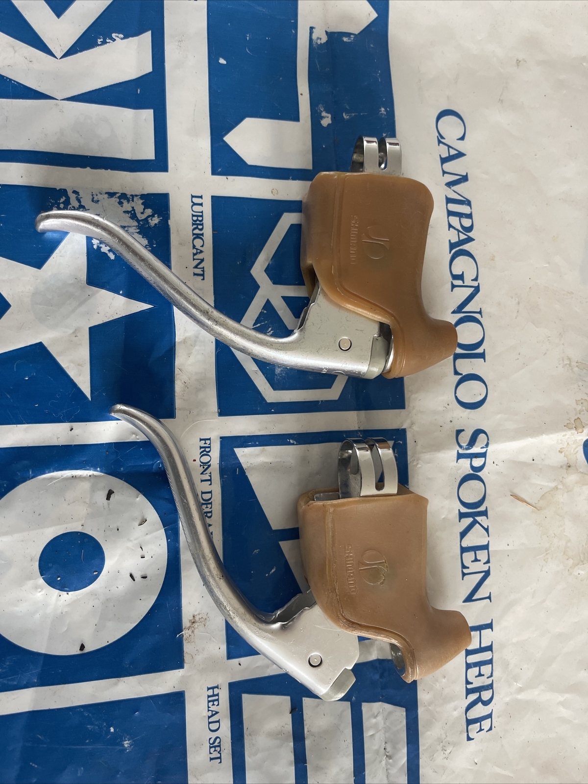 vintage shimano blue dot levers nos | eBay UK