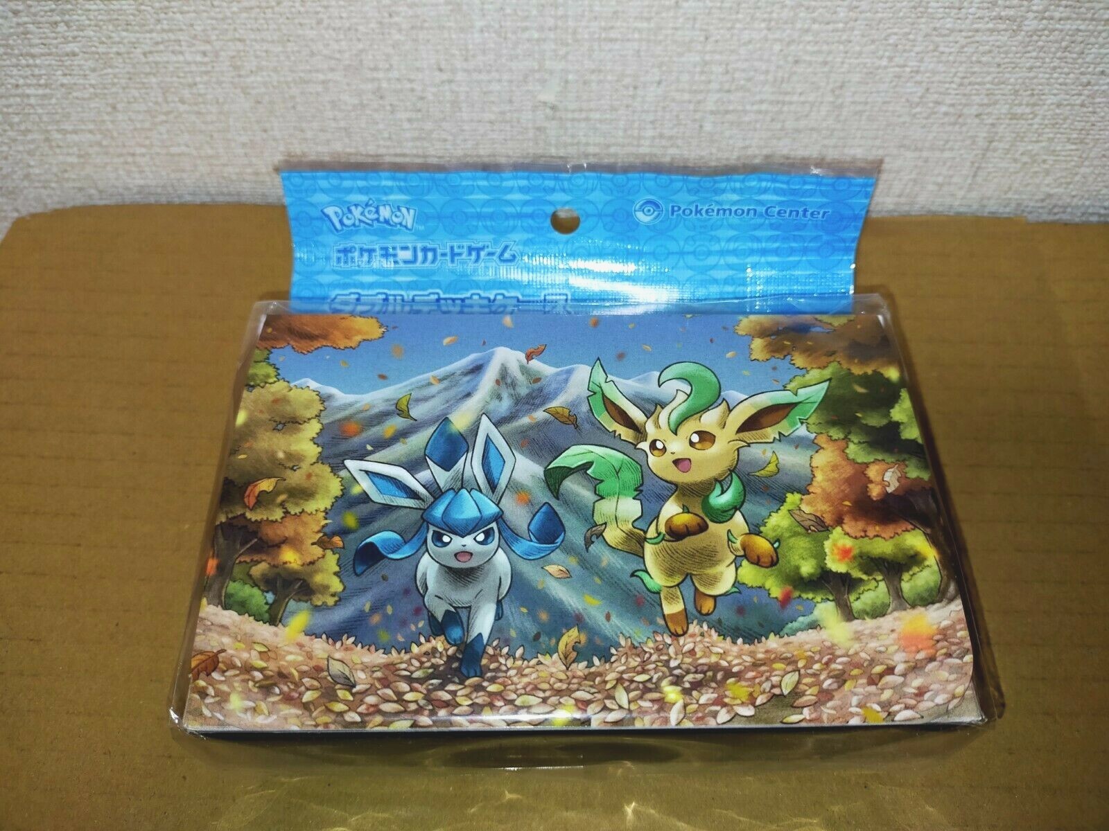 Pokemon Card Game Leafeon & Glaceon Double Deck Case Supply Pokemon ...
