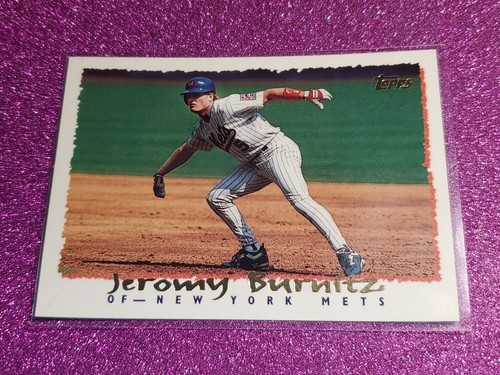 1995 Topps New York Mets #366 Jeromy Burnitz | eBay