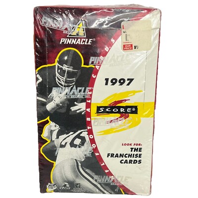 Pinnacle Score NFL Football Box Factory 1997 Sealed 10 Cards Per 36 ...