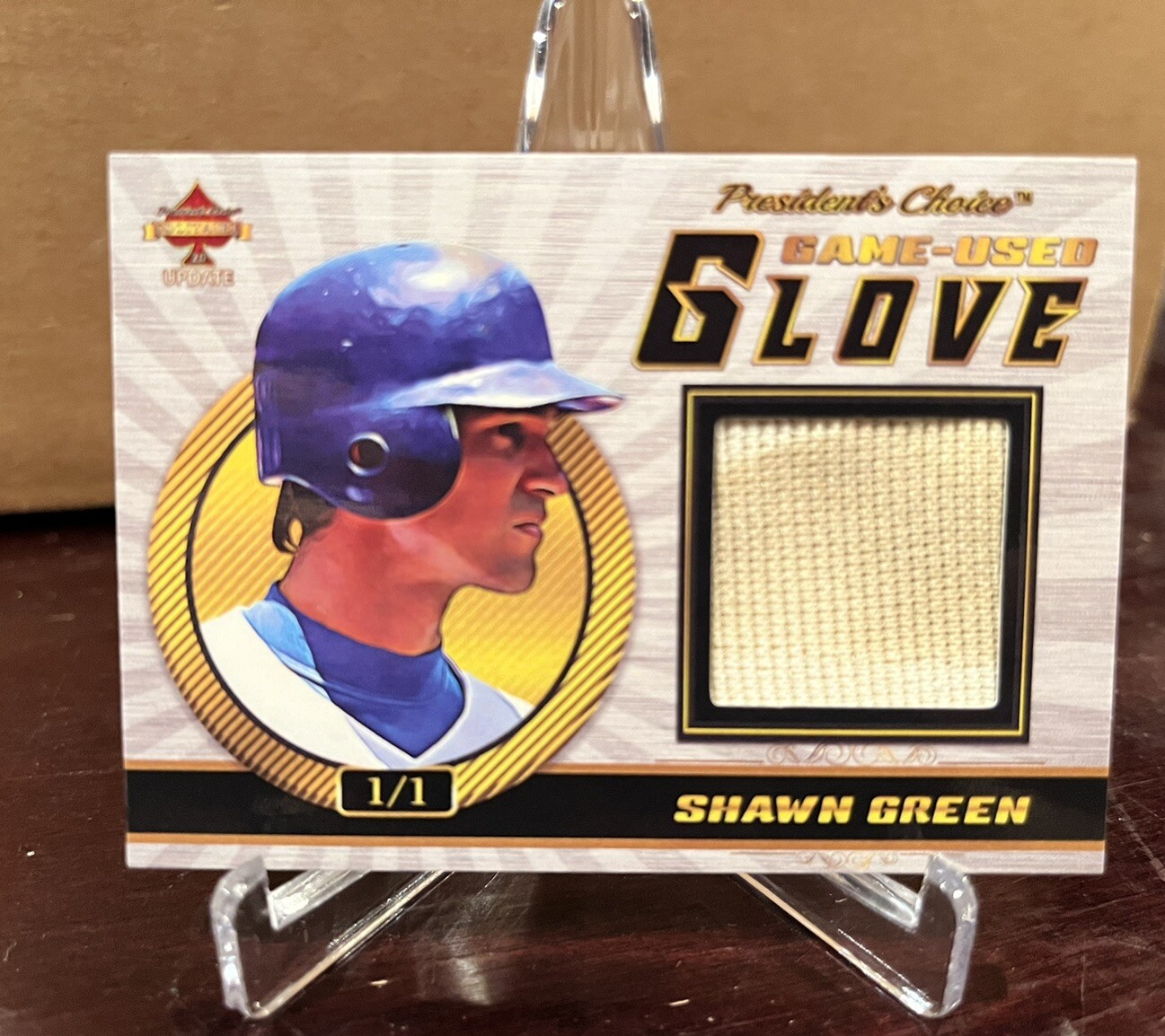 Shawn Green - Dodgers - Solitaire 1/1 Batting Glove Patch | eBay