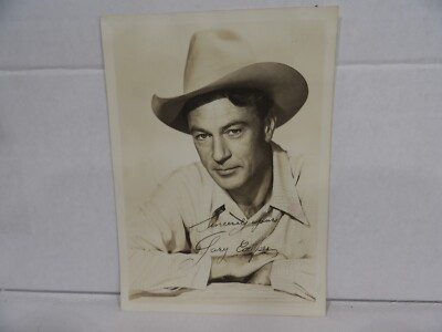 Gary Cooper signed Black and White Studio Promo Photo | eBay