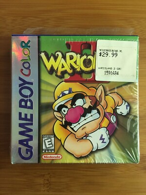 Wario Land II Nintendo Game Boy Color 1999 Complete CIB w/ Manual ...