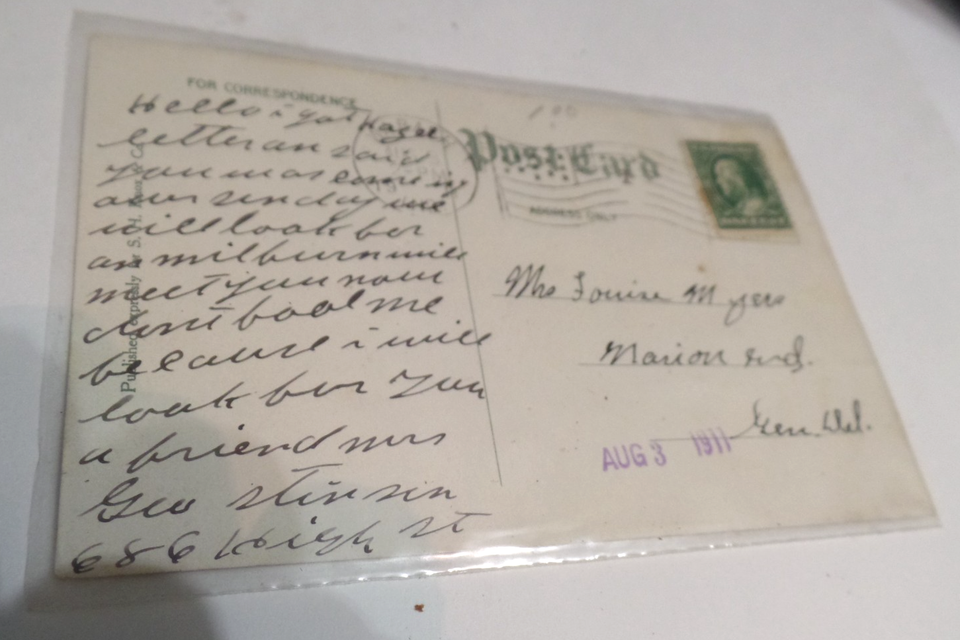 Hanging Rocks , South Side, WABASH, INDIANA POSTCARD-AS IS-GOOD-Take a ...