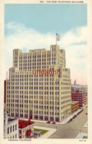 THE NEW TELEPHONE BUILDING Mountain States Telephone & Telegraph Co ...