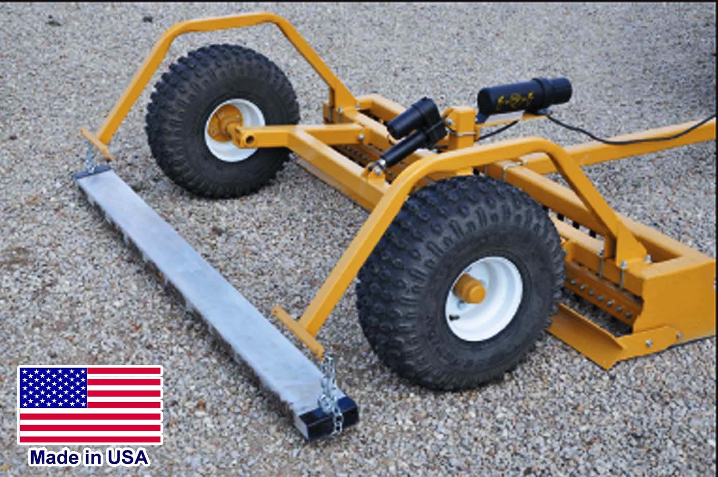 4 ft Driveway GRADER & MAGNET - Clevis Hitch - ATV UTV ROV & Mower ...