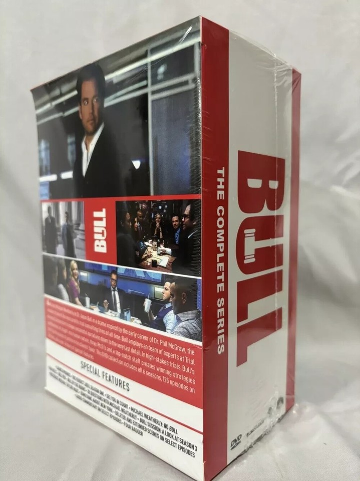 Bull: The Complete Series Seasons 1-6 DVD 30-Disc Brand new & sealed ...