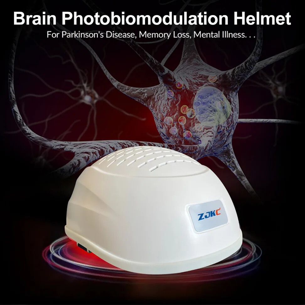 ZJZK 810nm×280 Treatment Helmet Infrared Light Therapy Device for Brain ...