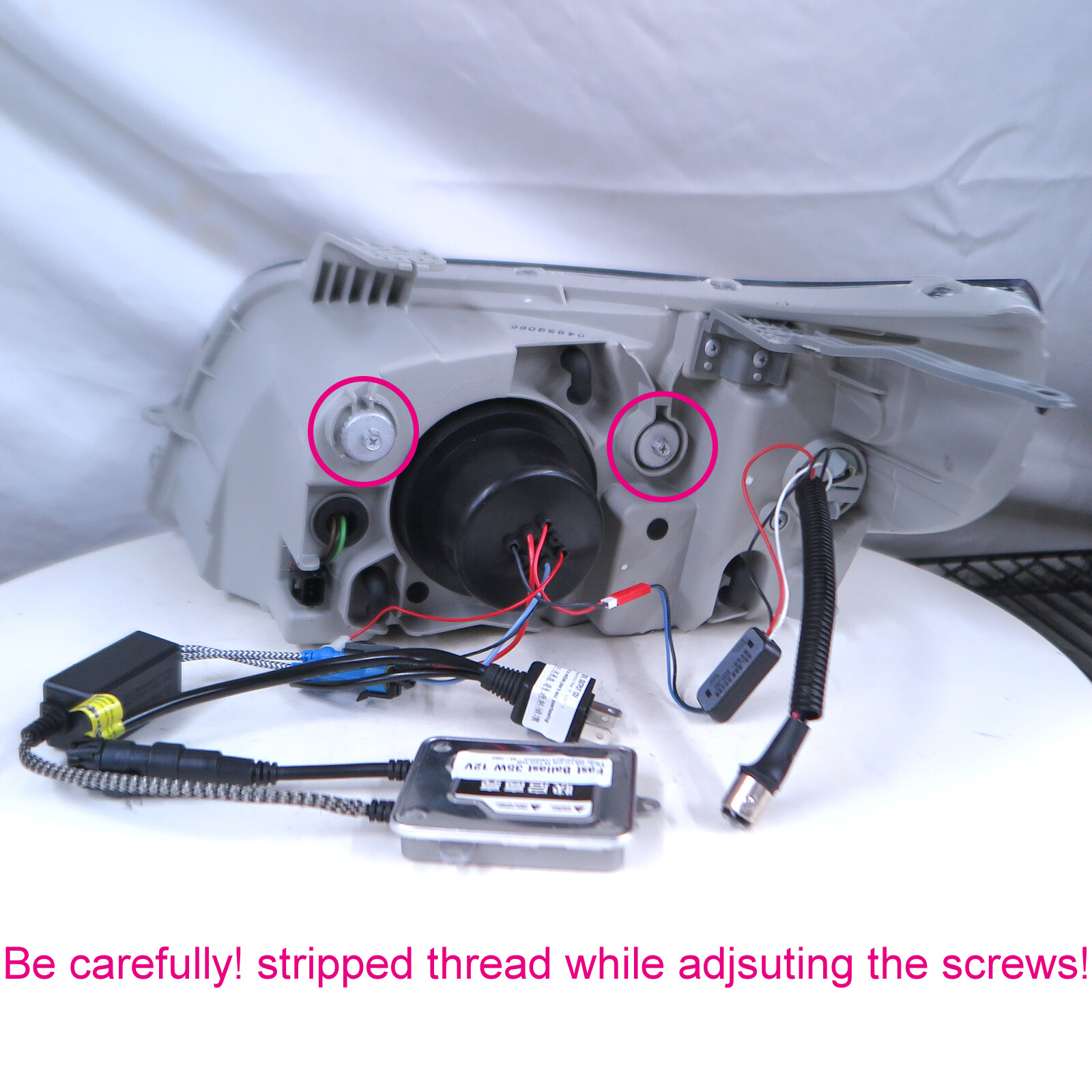 G3 Wave 09-11 FACELIFT Guide LED Halo Projector Headlight BK US for ...