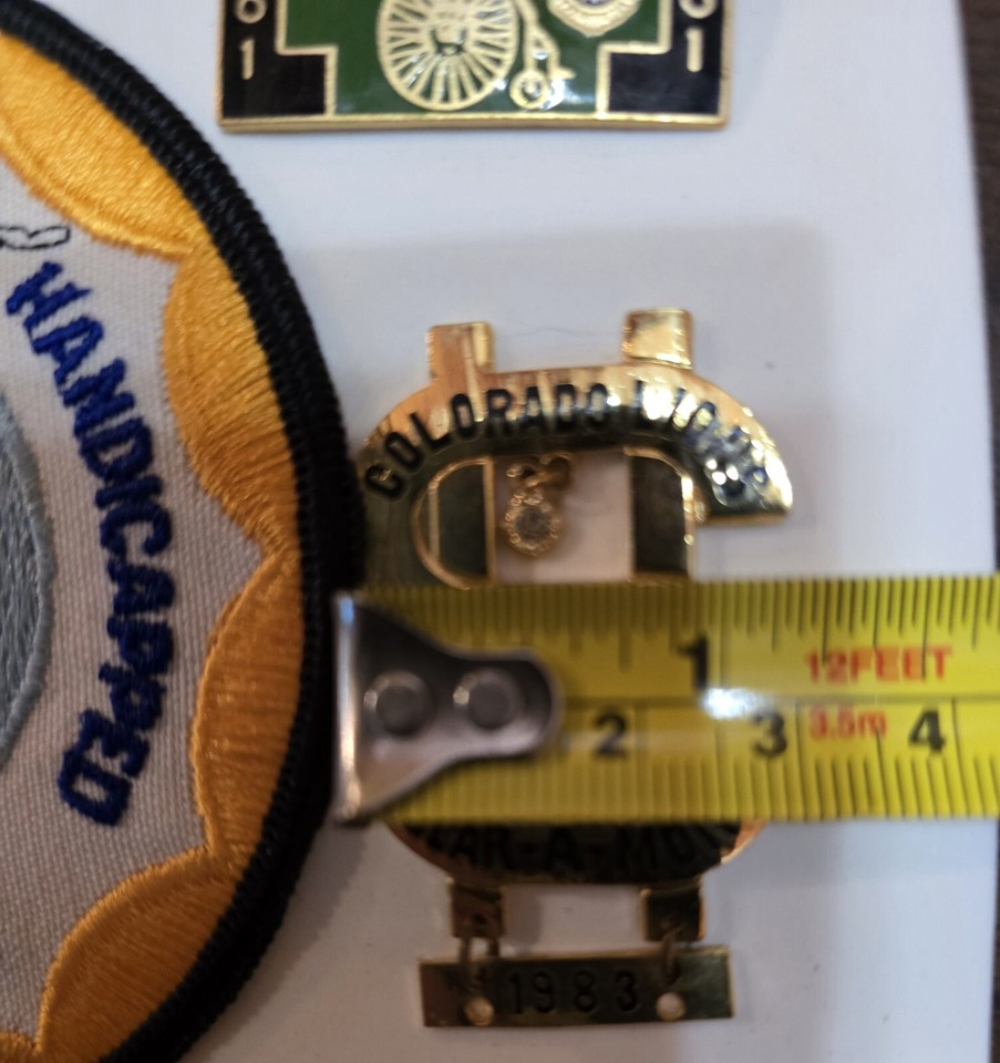 Lions Club Pins & Patches Visually Handicapped Lake Wales Blind Camp ...