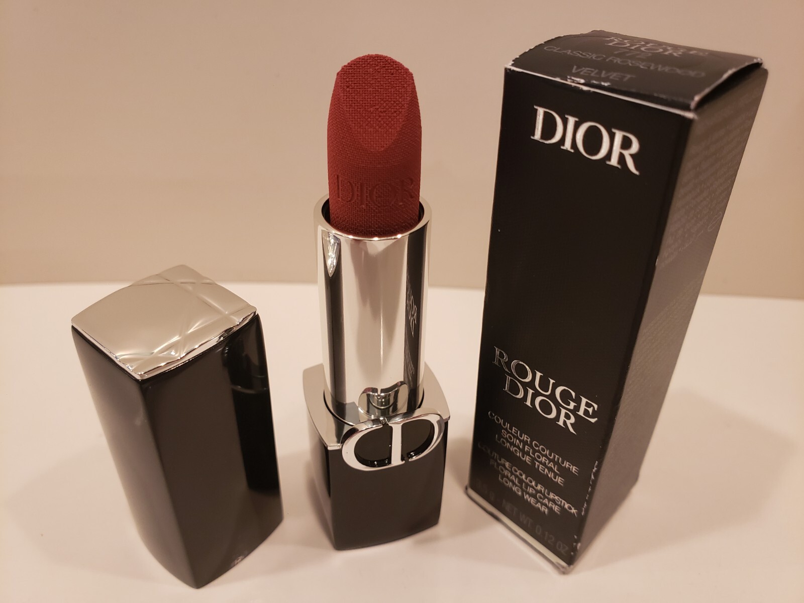 Dior- Rouge Dior Refillable Lipstick - #772 Classic Rosewood (Velvet ...