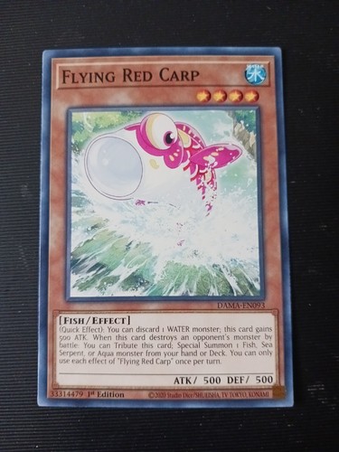 Yugioh Flying Red Carp DAMA-EN093 1st Edition - Near Mint | eBay