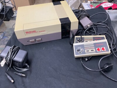ORIGINAL Nintendo Entertainment System Video Game Bundle Set Kit NES ...