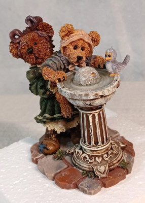 ~ Sissie & Squirt ... Big Helper Lil Sipper ~ Boyd's Bearstone ...