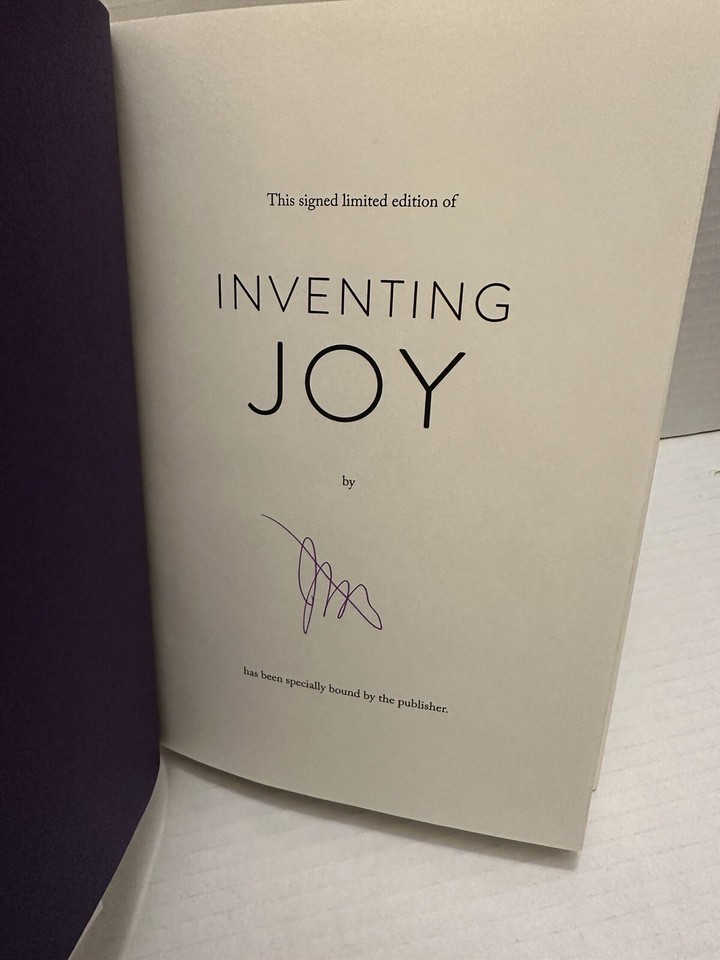 SIGNED 1st Edition/1st Printing Inventing Joy by Joy Mangano (2017 ...