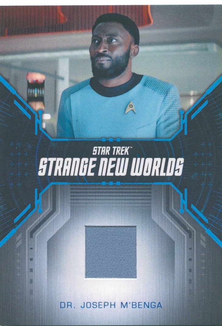 Star Trek Strange New Worlds Season 1 costume card RC09 of Dr. Joseph M ...