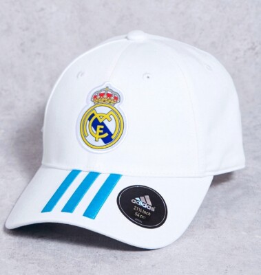Adidas Real Madrid Cap Ladies Summer Cap Ronaldo Baseball Cap Crown S/M ...