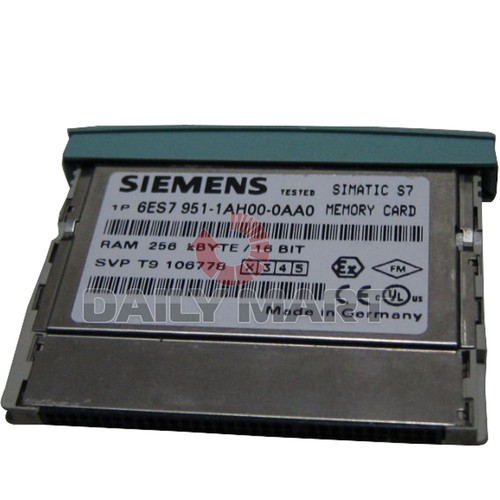 New Siemens 6ES7 951-1AH00-0AA0 Simatic S7 MC RAM for CPU 318-2 DP ...