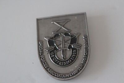 Special Forces Association Chapter 100 Fort Bragg Challenge Coin | eBay