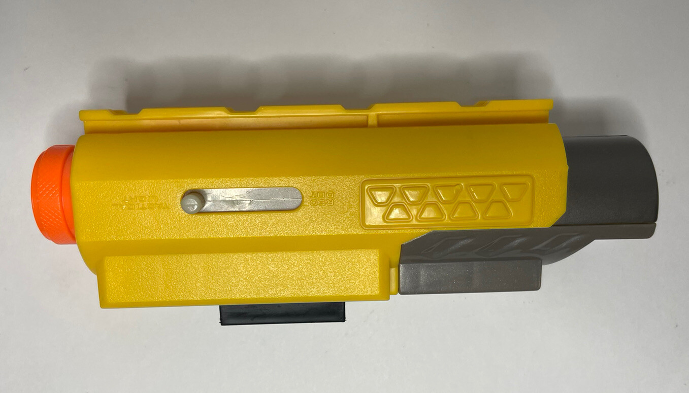 Nerf Recon N-Strike CS-6 Laser Scope Light Flashlight Tactical Red Dot ...