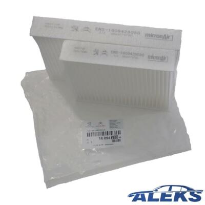 Original Peugeot Citroen PSA Innenraumfilter Luft Pollenfilter Satz ...