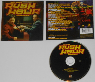 Rush Hour Soundtrack - U.S. promo cd Gold DJ Stamp | eBay