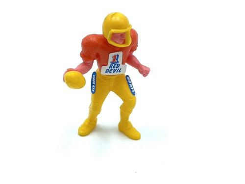 1989 KINDER SURPRISE SORPRESA Figure RED DEVIL FOOTBALL PLAYER 2 # CU4 ...