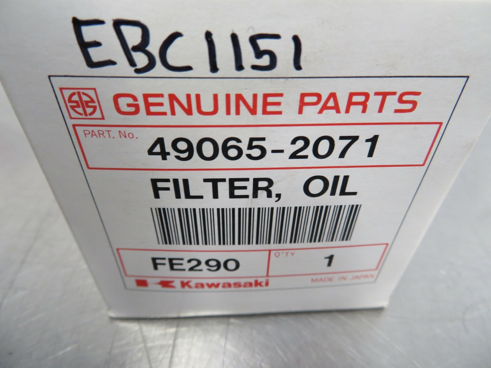 KAWASAKI 49065-7010 - cross reference oil filters | oilfilter ...