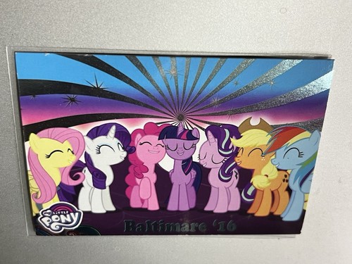 My Little Pony BronyCon Baltimare 2016 Foil Trading Card Brony HTF RARE ...