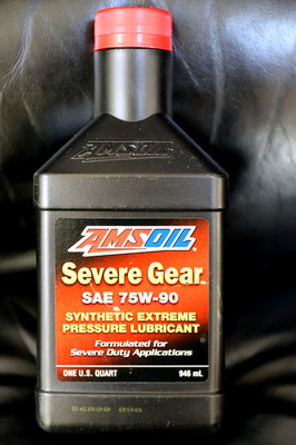 AMSOIL Severe Gear SAE 75W-90 100% Synthetic EP Gear Lube 1 Quart 75w90 ...