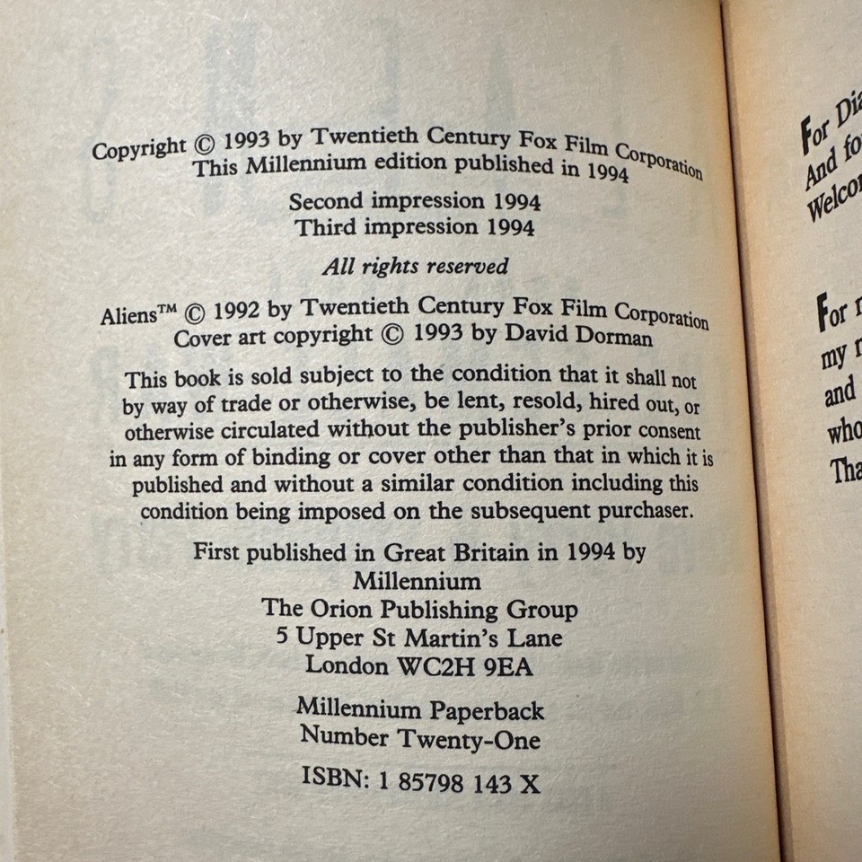 Aliens The Female War - Aliens Omnibus Vol 1 by Steve Perry UK ...