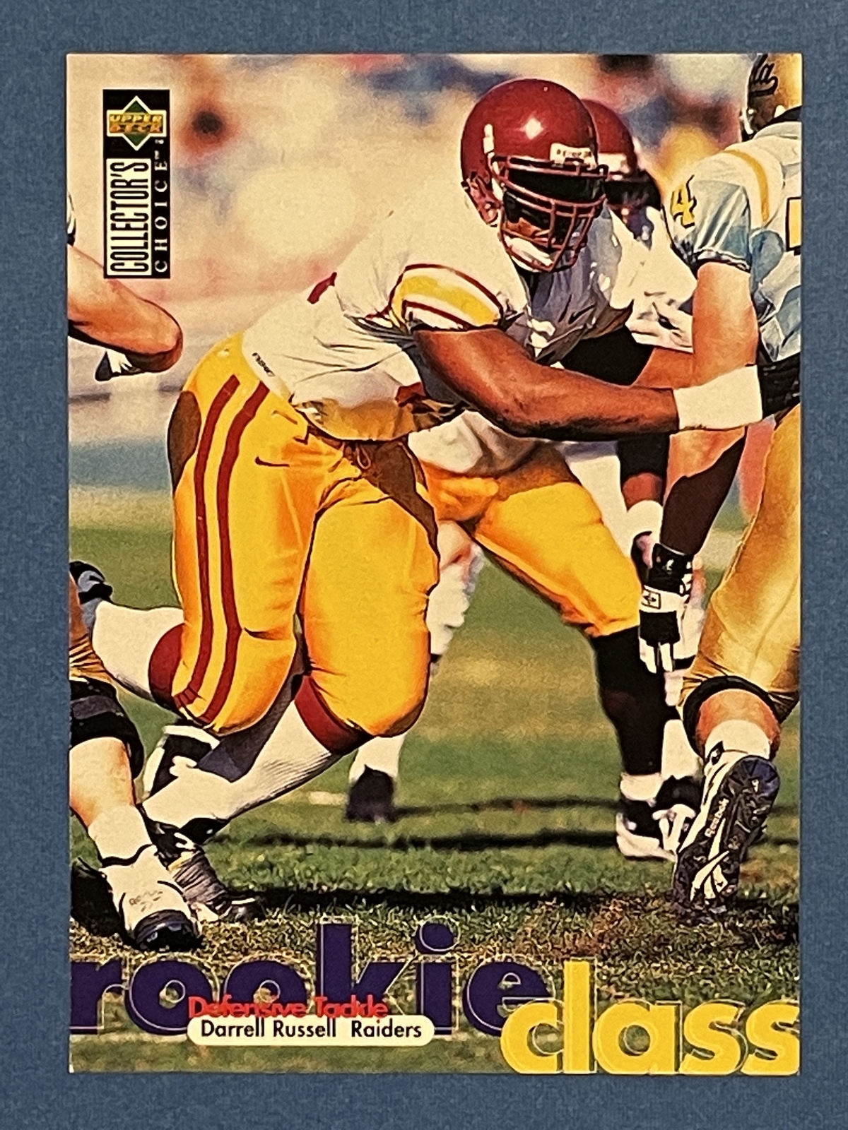 Darrell Russell 1997 Upper Deck Collector's Choice Rookie Class #2 | eBay