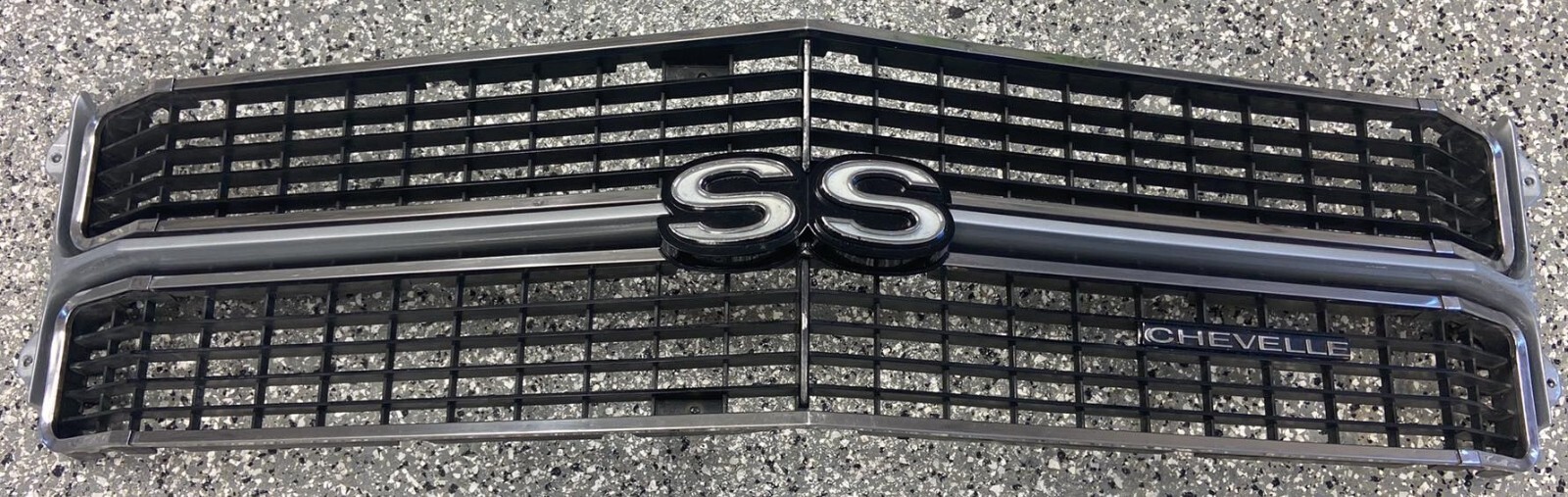 1970 Chevelle Front Grill SS 396 454 LS6 Assembly Line "C" Stamp GM ...
