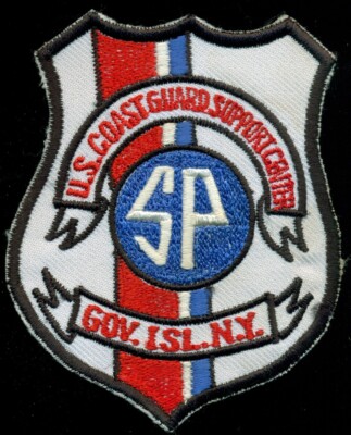 USCG Coast Guard Support Center Governors Island New York Patch AA2 | eBay