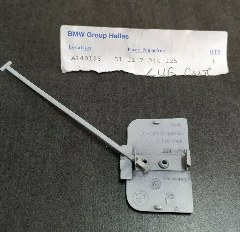 BMW E46 Sedan Touring tow hook cover front 51117044125 genuine @NEW ...