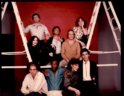 BR14 Rare TV Vtg Color Photo FRIDAYS Larry David Michael Richards ...