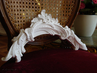 Stuc - Magnifique Décor Murale 120-347, Décor De Couronnement Stuc 44 X ...