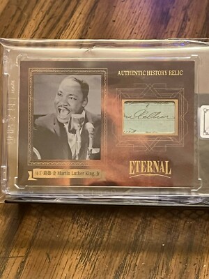 MARTIN LUTHER KING JR 2024 ETERNAL CUT CIVIL RIGHTS LEADER HANDWRITING ...