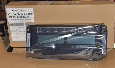 CARRIER TRANSICOLD REFRIGERATED CONTAINER 69NT40 DISPLAY MODULE 12 ...