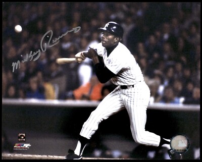 Mickey Rivers 8x10 Photo Signed Autograph (Lifetime COA) | eBay