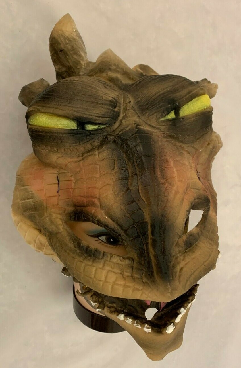 Rubber Scary Crazy Eyes Man Costume Mask - One Size | eBay