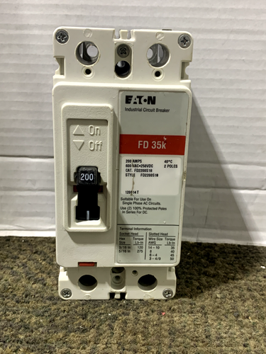 NEW TAKEOUT EATON FD2200 (2P-200A-35K) *SHIPS SAME DAY UPS* | eBay