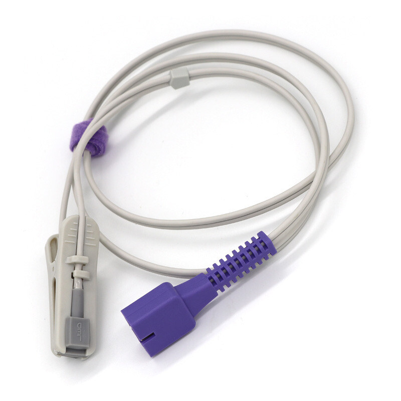 Adult Soft Finger Clip SpO2 Sensor Probe 9 Pin 1M Compatible with ...