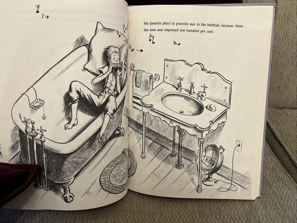 Vintage 1940 Picture Book Lentil by Robert McCloskey Hardcover Children ...